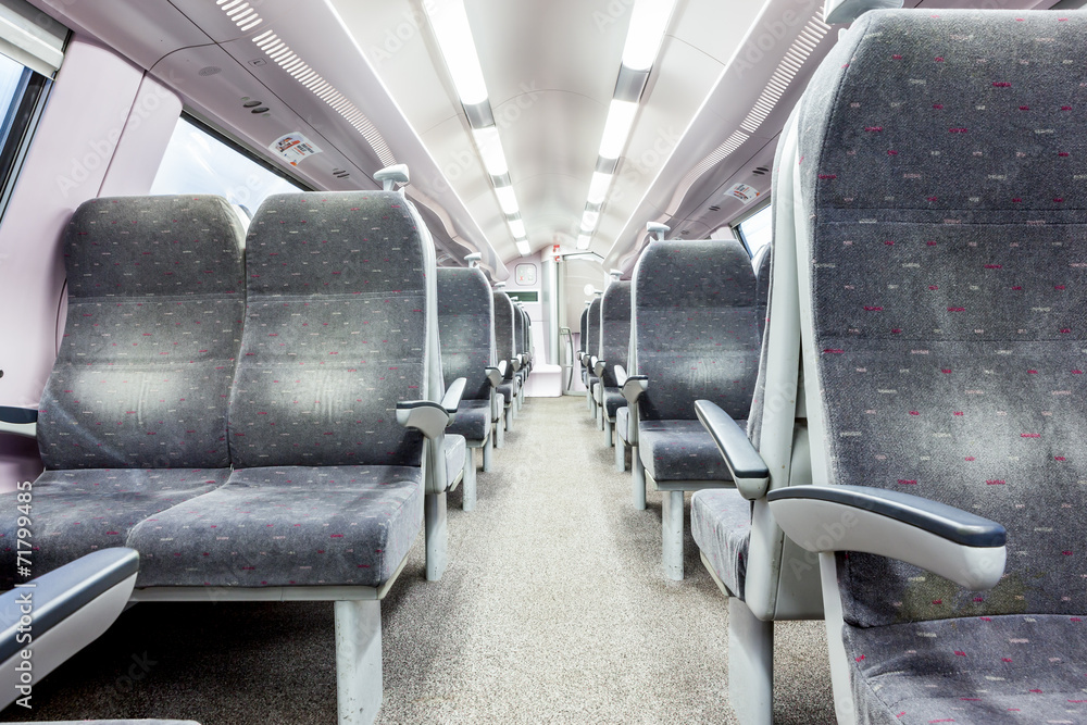 train seats Stock Photo | Adobe Stock