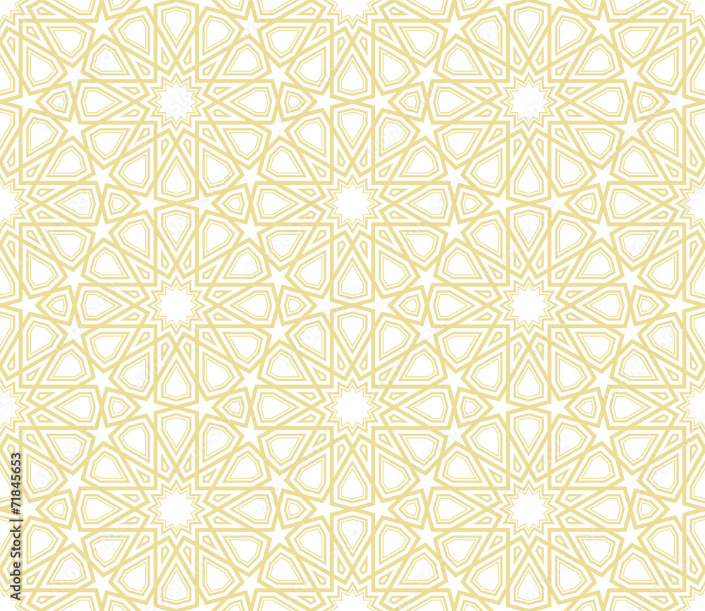 Islamic Star Pattern background Stock Illustration | Adobe Stock