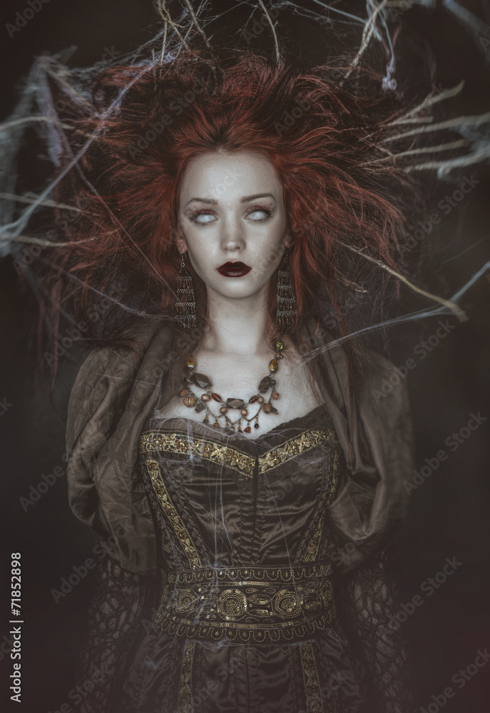 Dead witch Stock Photo | Adobe Stock