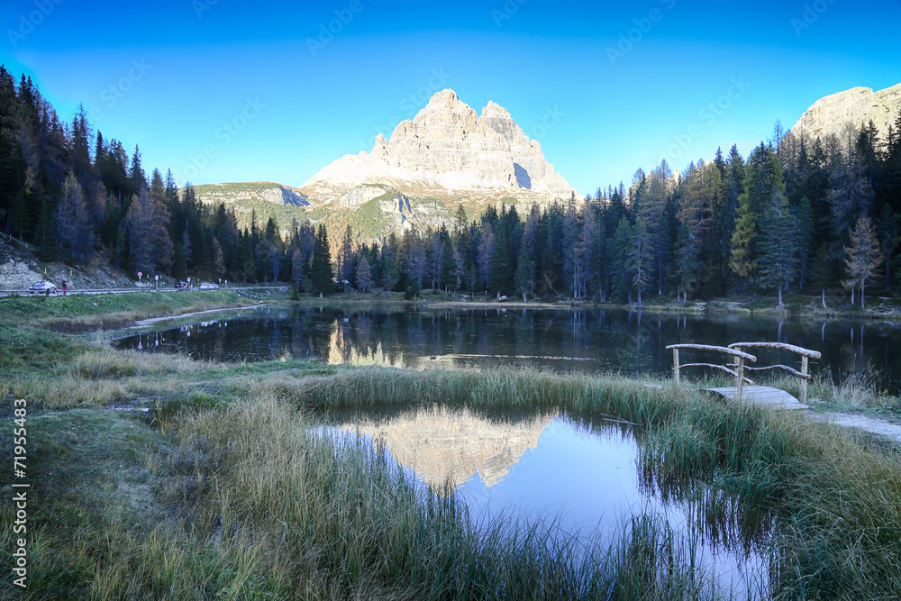 Antorno See - Südtirol - Drei Zinnen Stock-Foto | Adobe Stock