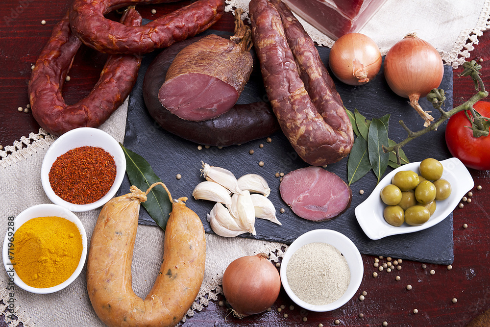 Fumeiros Tradicionais Portugueses Stock Photo | Adobe Stock