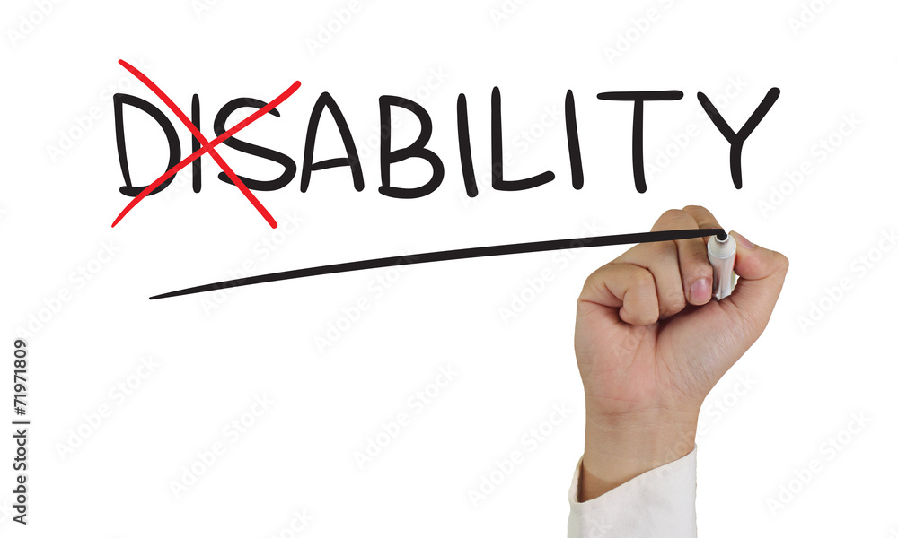 Disability to Ability Stock Photo | Adobe Stock