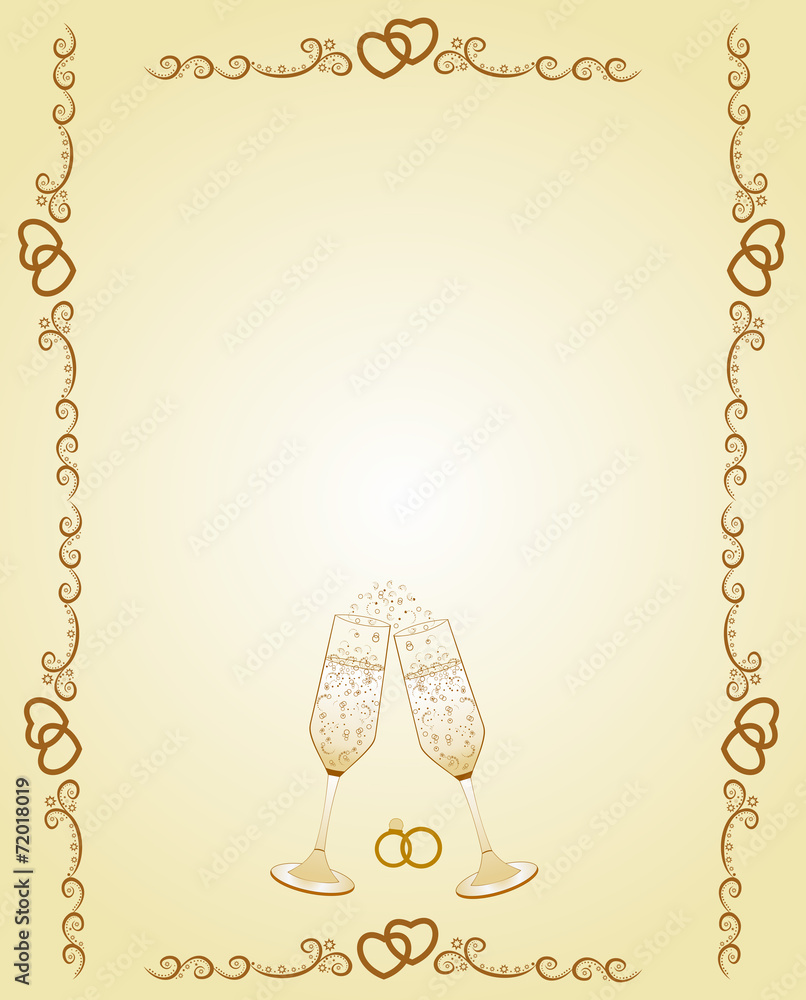 Rustic 50th Anniversary Borders