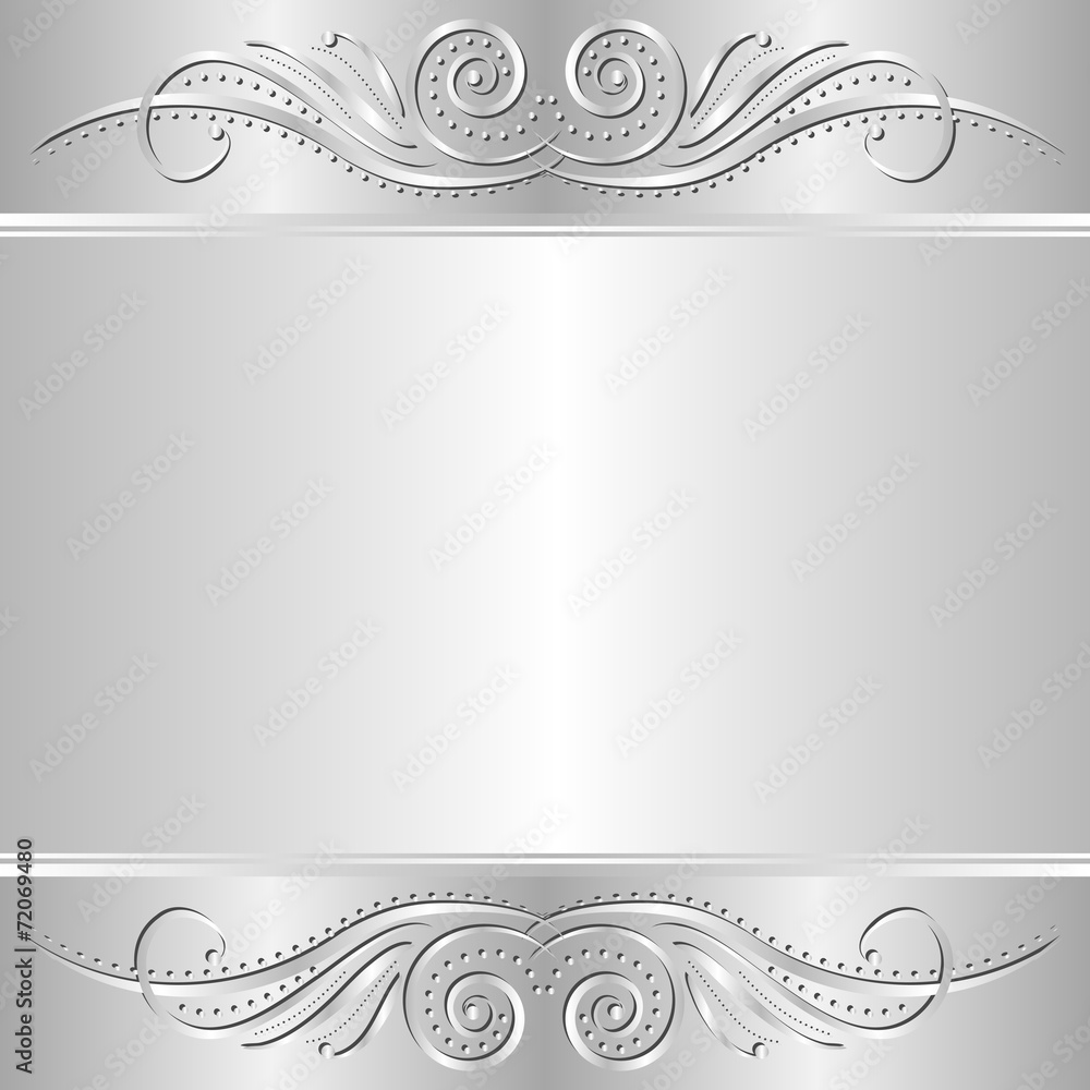 silver background Stock Vector | Adobe Stock