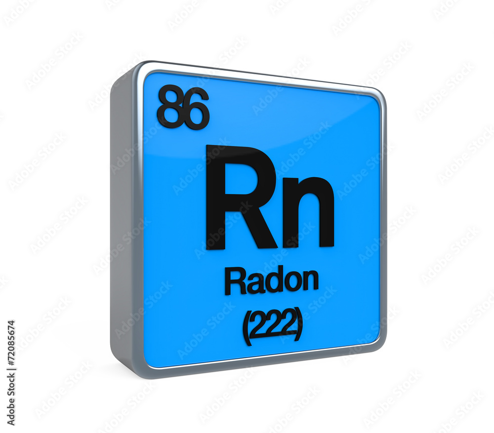 Radon Element Periodic Table Stock Illustration | Adobe Stock