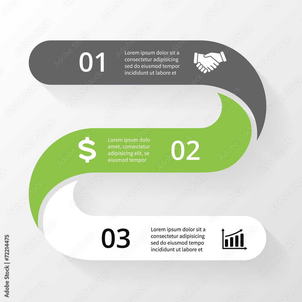 Vector infographic, diagram, presentation 6 parts. Stock Vector | Adobe ...