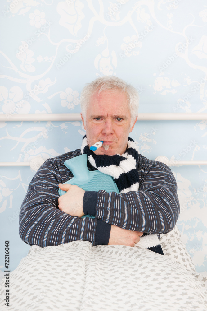 Very sick man Stock 写真 | Adobe Stock