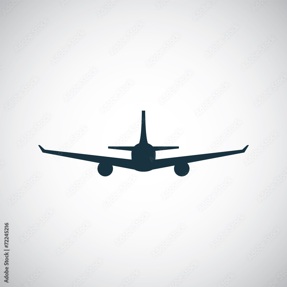 airplane icon Stock Vector | Adobe Stock