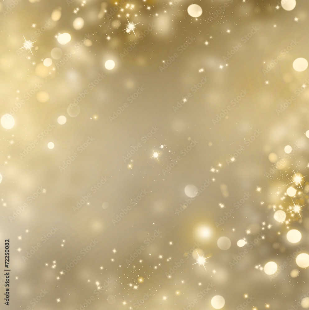 Christmas gold background. Golden holiday glowing background Stock ...