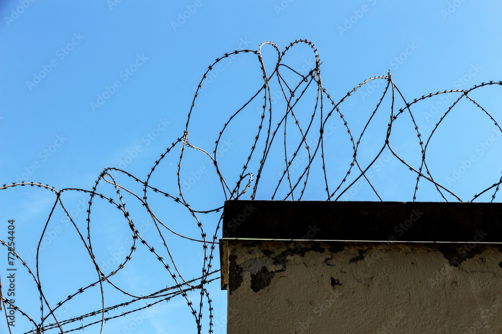 Stacheldraht Stock-Foto | Adobe Stock