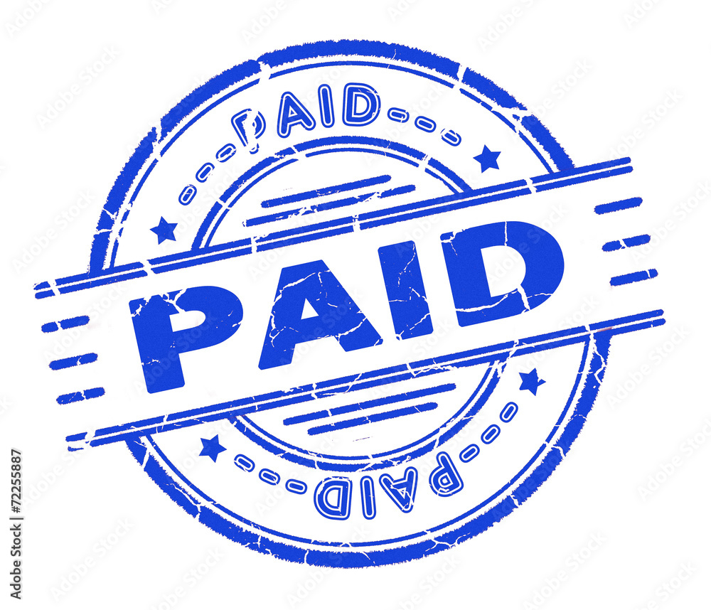 Paid Stamp Image Adobe Paid Stamp Image Adobe