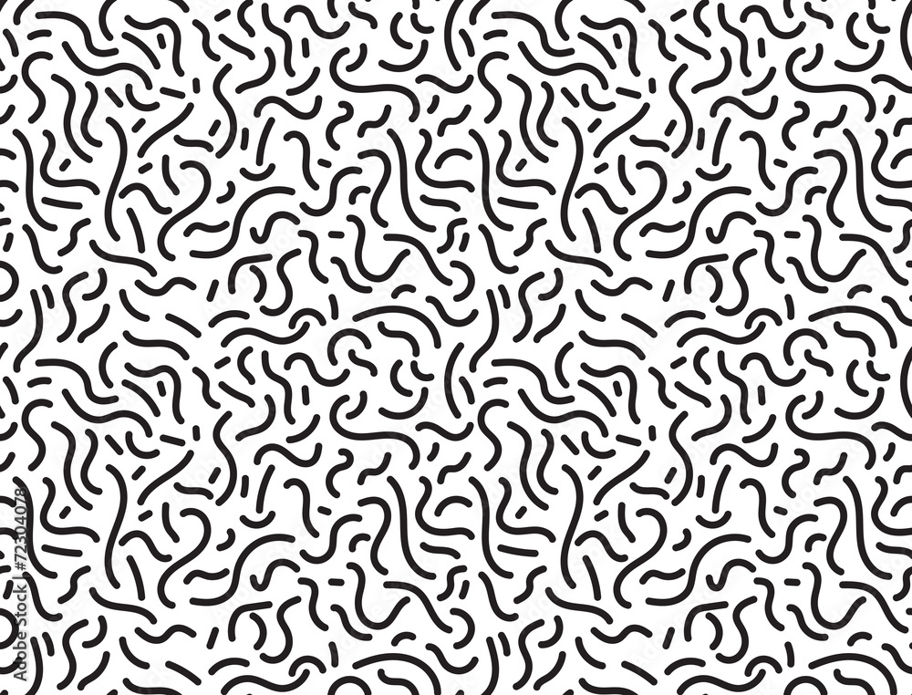 Seamless abstract stroke pattern. Stock Vector | Adobe Stock