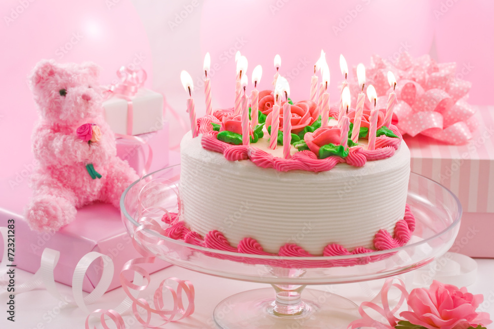 Birthday cake Stock Photo | Adobe Stock