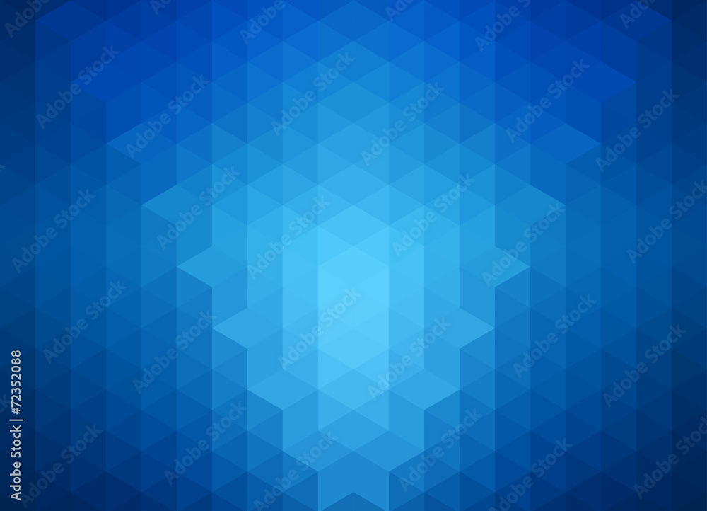 Abstract blue banner or background Stock Vector | Adobe Stock