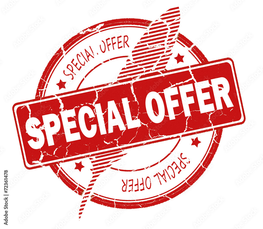 special offer stamp Stock Illustration | Adobe Stock