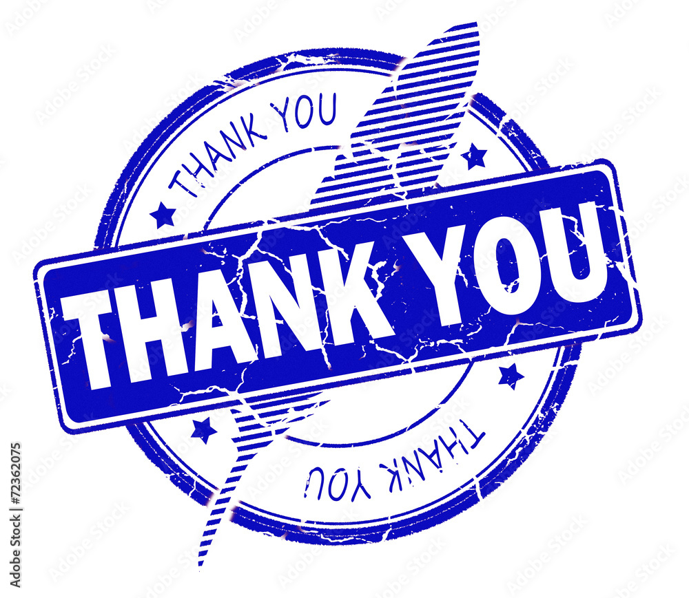 thank you stamp Stock Illustration | Adobe Stock