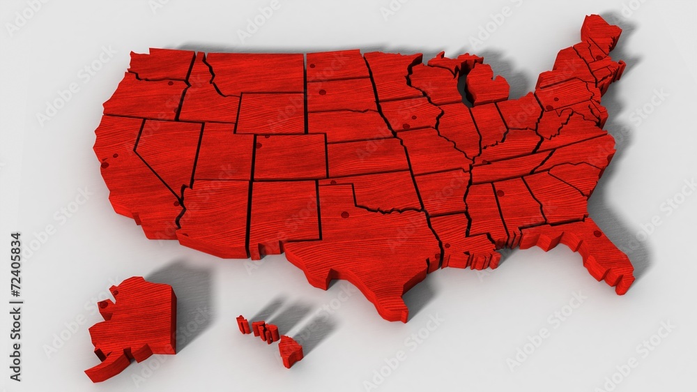USA map texture legno Stock Illustration | Adobe Stock