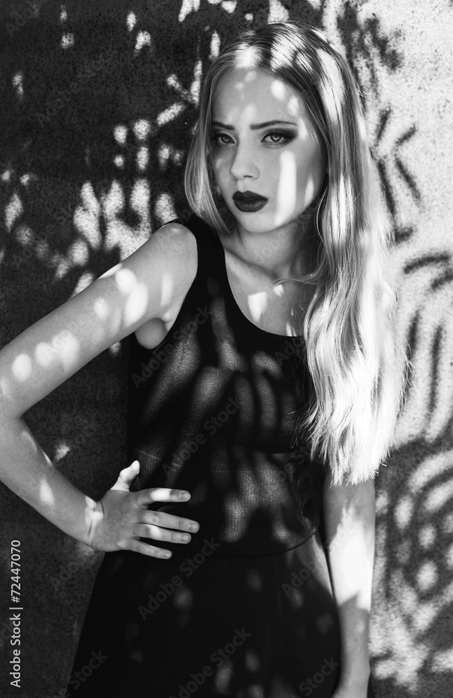 Light And Shadow Fashion Photography