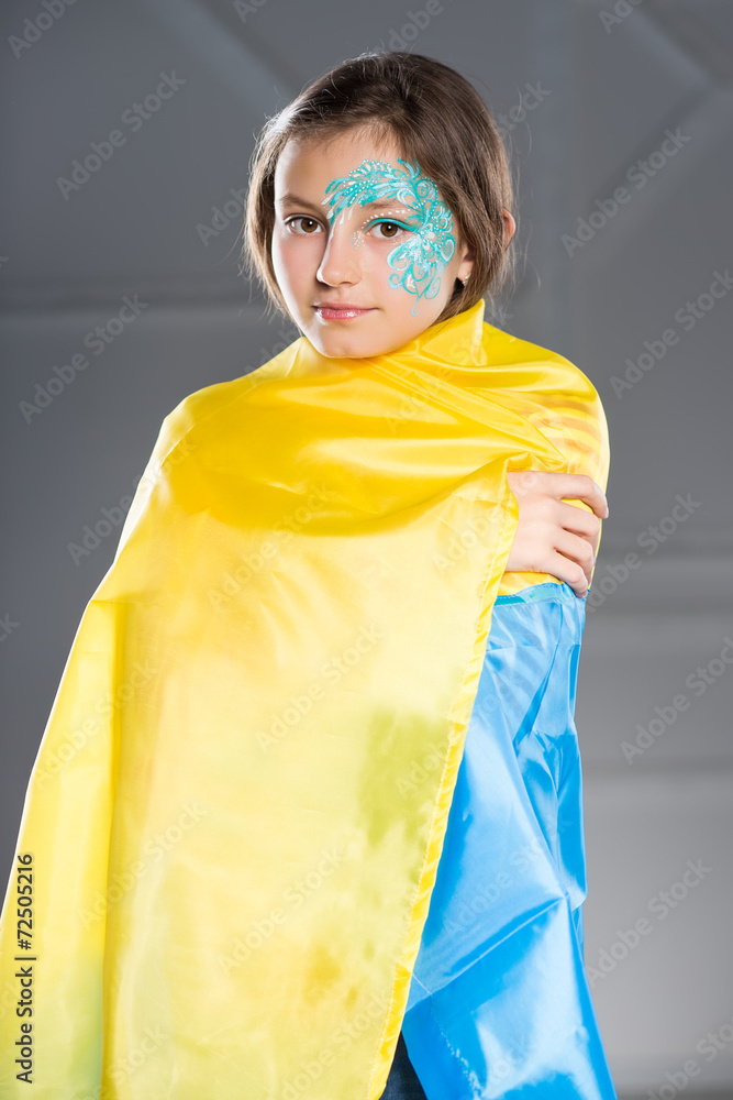 Pretty Ukrainian teen Stock Photo | Adobe Stock