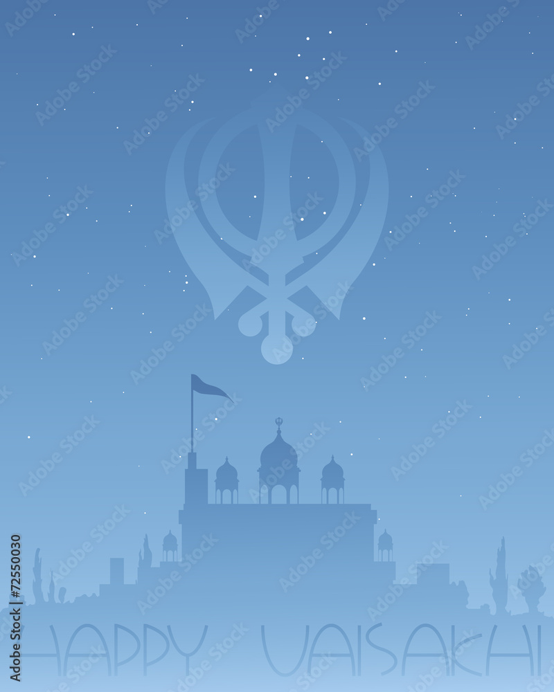sikh greetings Stock Vector | Adobe Stock
