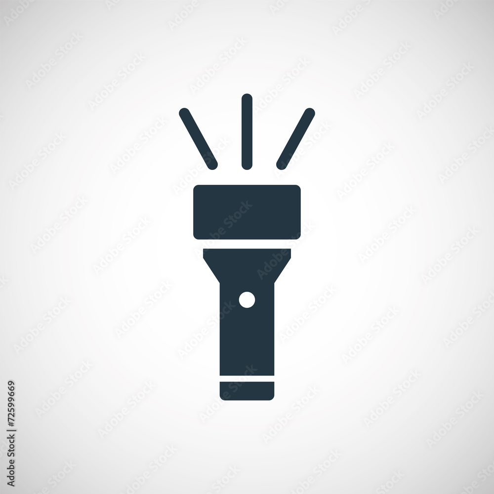 flashlight icon Stock Vector | Adobe Stock