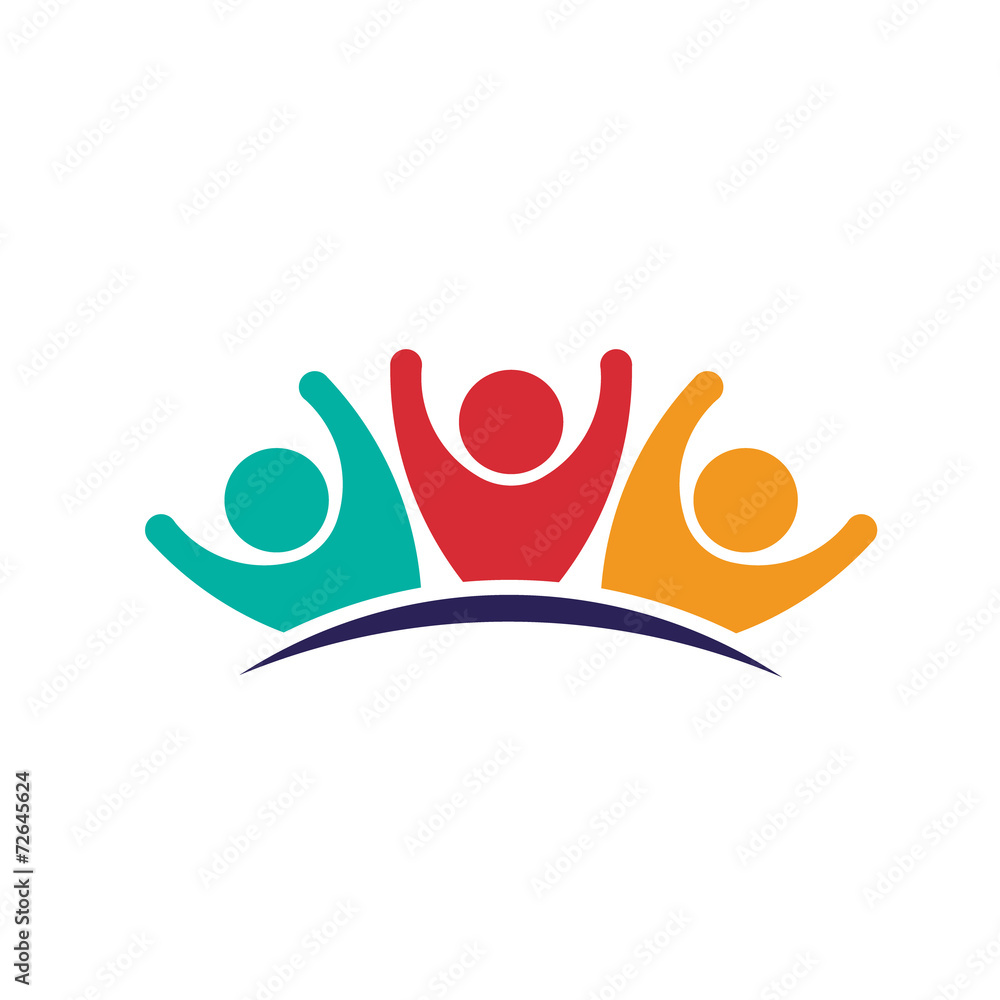 Big three guys. Concept of teamwork, people group and friendship Stock ...