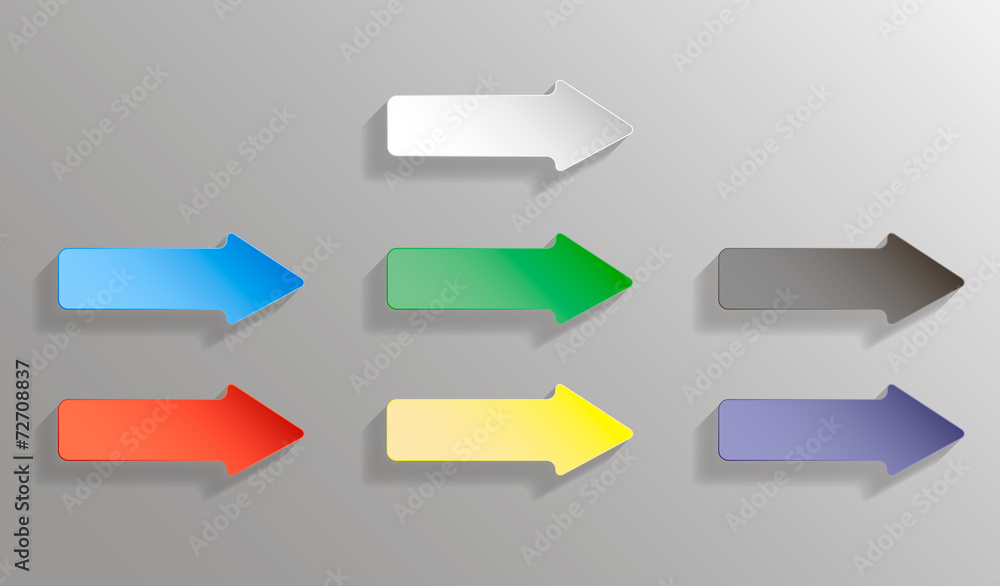 arrows Stock Vector | Adobe Stock