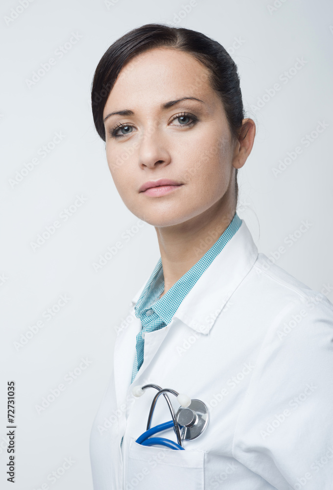 Professional female doctor Stock Photo | Adobe Stock