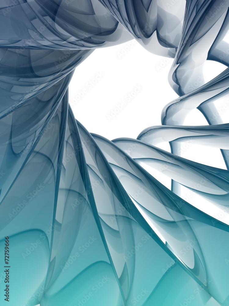 3D helix shape Stock Illustration | Adobe Stock