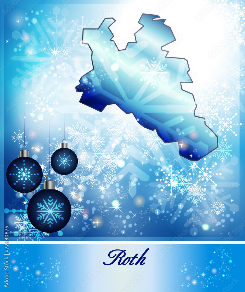 Karte von Roth Stock Vector | Adobe Stock