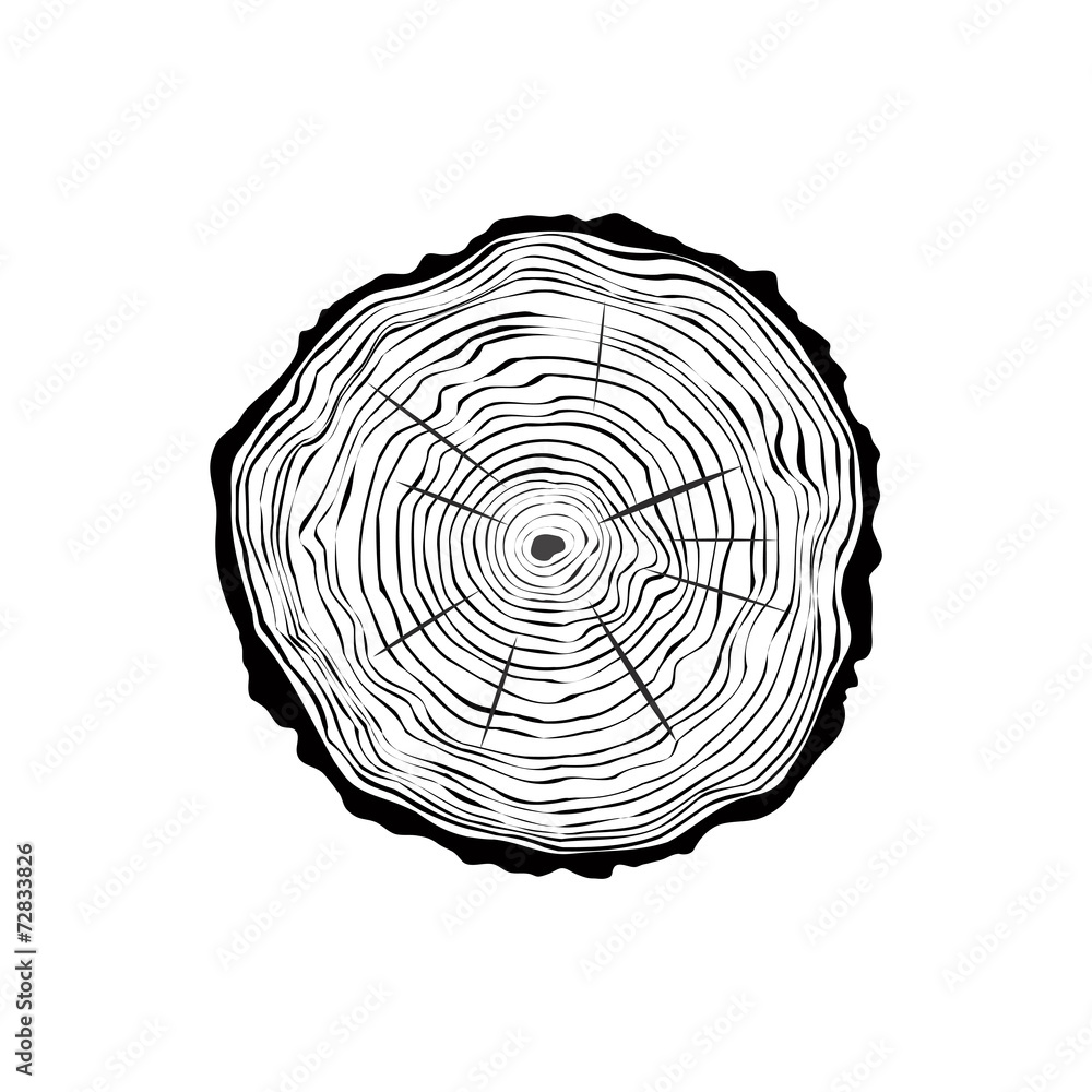Simple Tree Trunk Vector