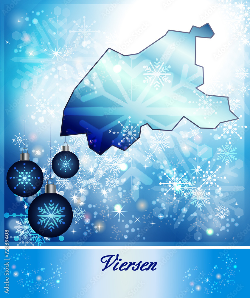 Karte von Viersen Stock Vector | Adobe Stock