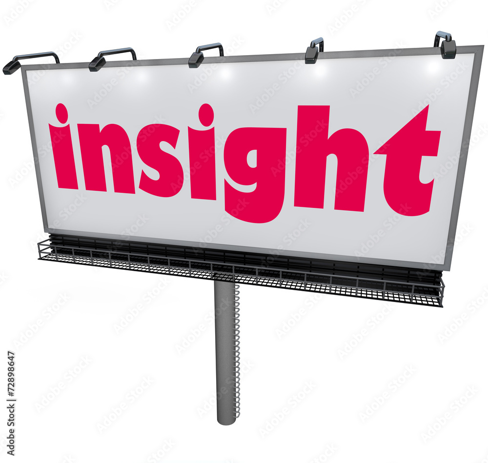 Insight Word Billboard Information Analysis Wisdom Explained Stock ...