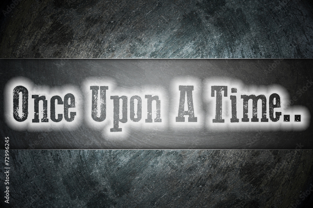 Once Upon A Time.. Concept Stock-Illustration | Adobe Stock