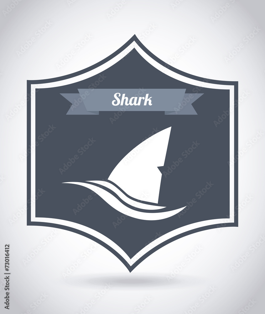 shark design Stock Vector | Adobe Stock