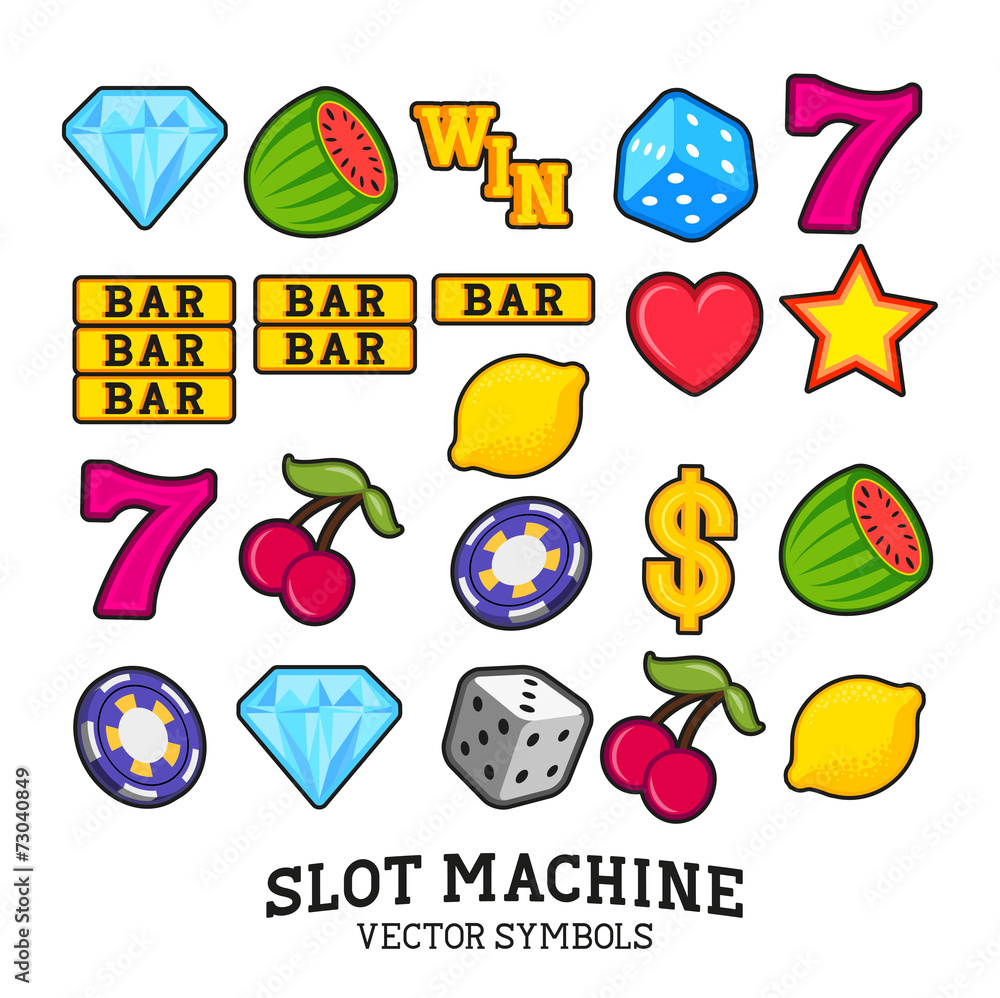 Slot Machine Symbols 7