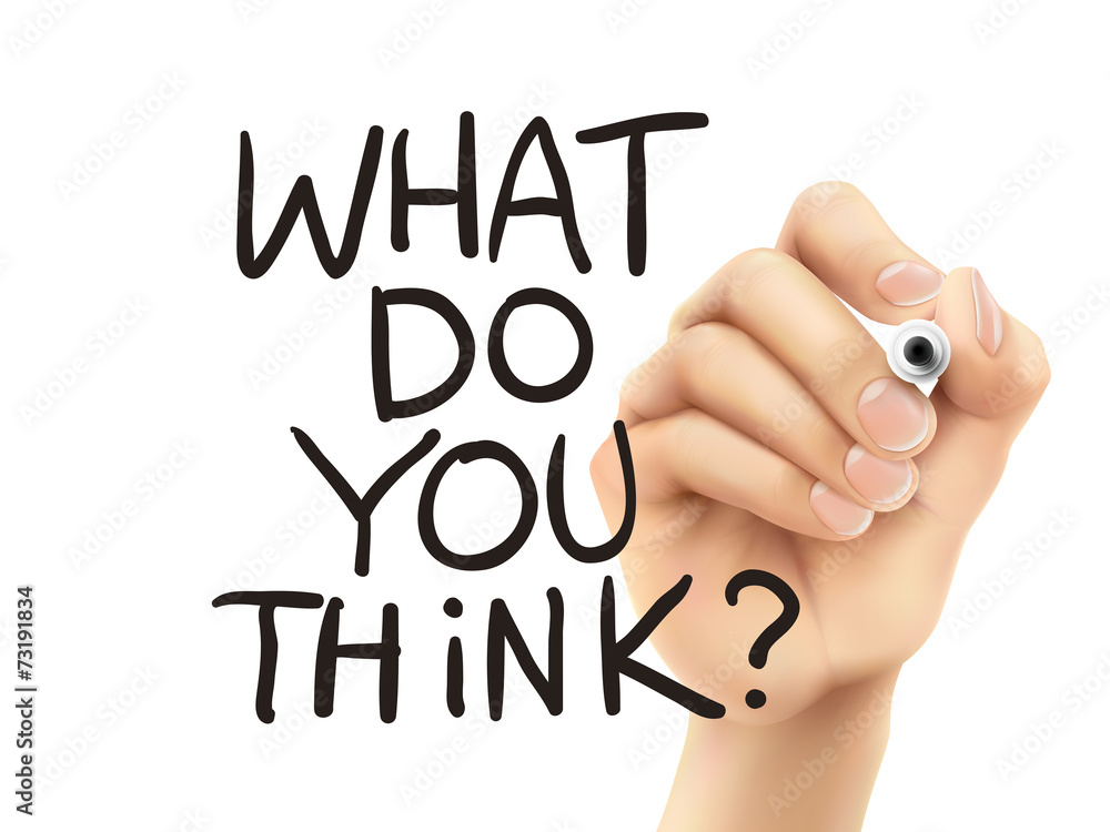 What Do You Think Words Written By Hand Stock Vector Adobe Stock what-do-you-think-words-written-by-hand-stock-vector-adobe-stock
