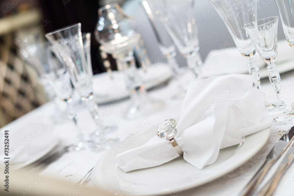 Table setting Stock Photo | Adobe Stock