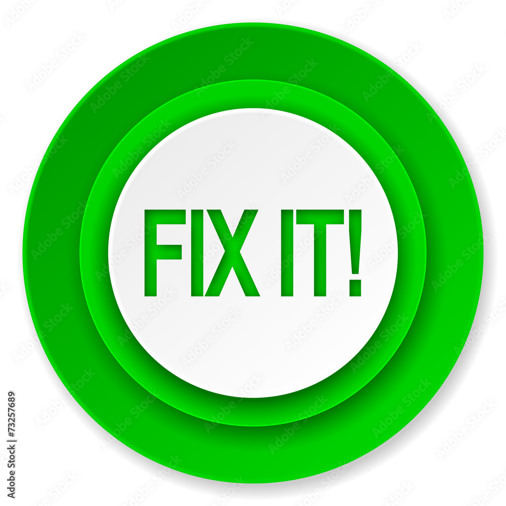 fix it icon Stock Illustration | Adobe Stock