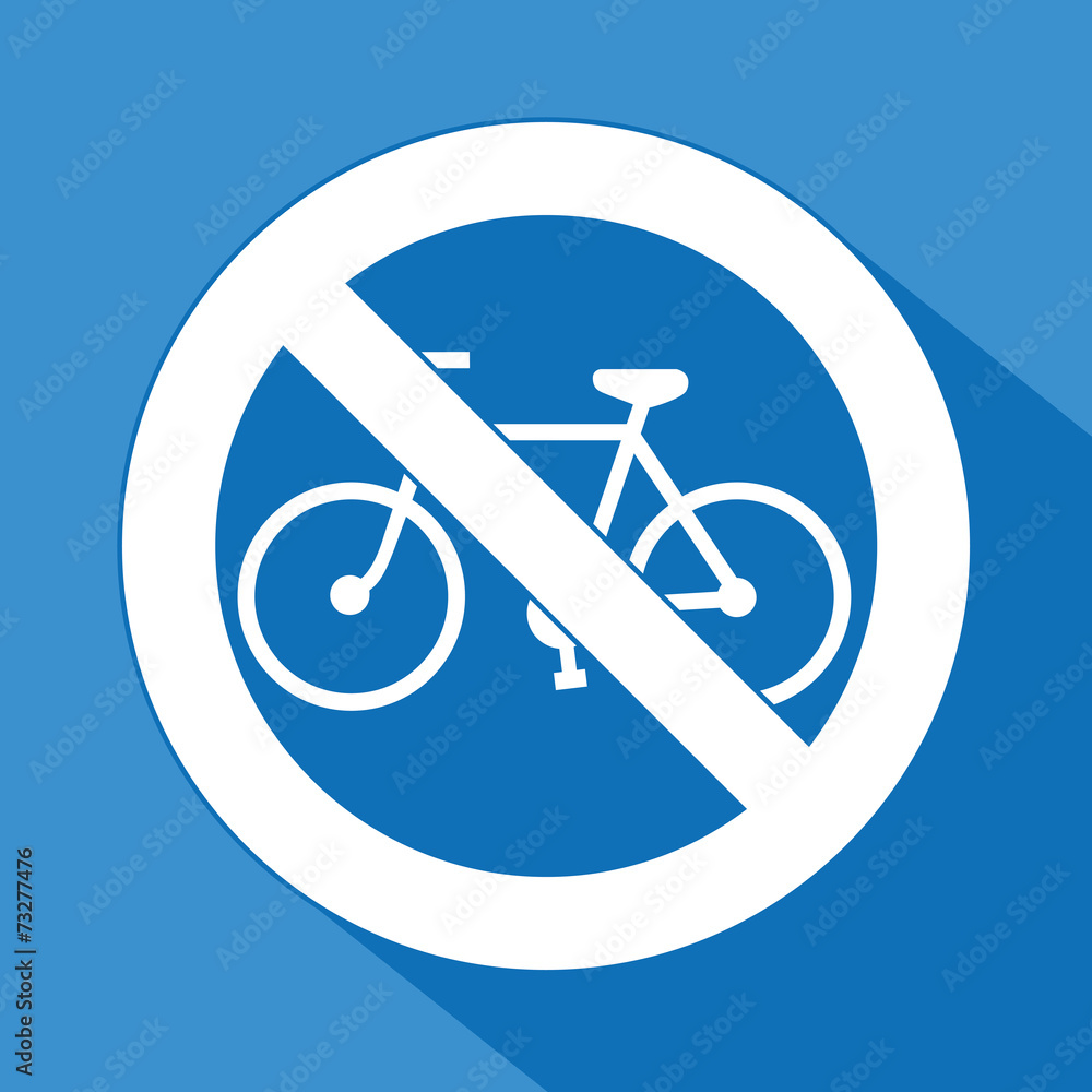 Logo vélo interdit. Stock Vector | Adobe Stock