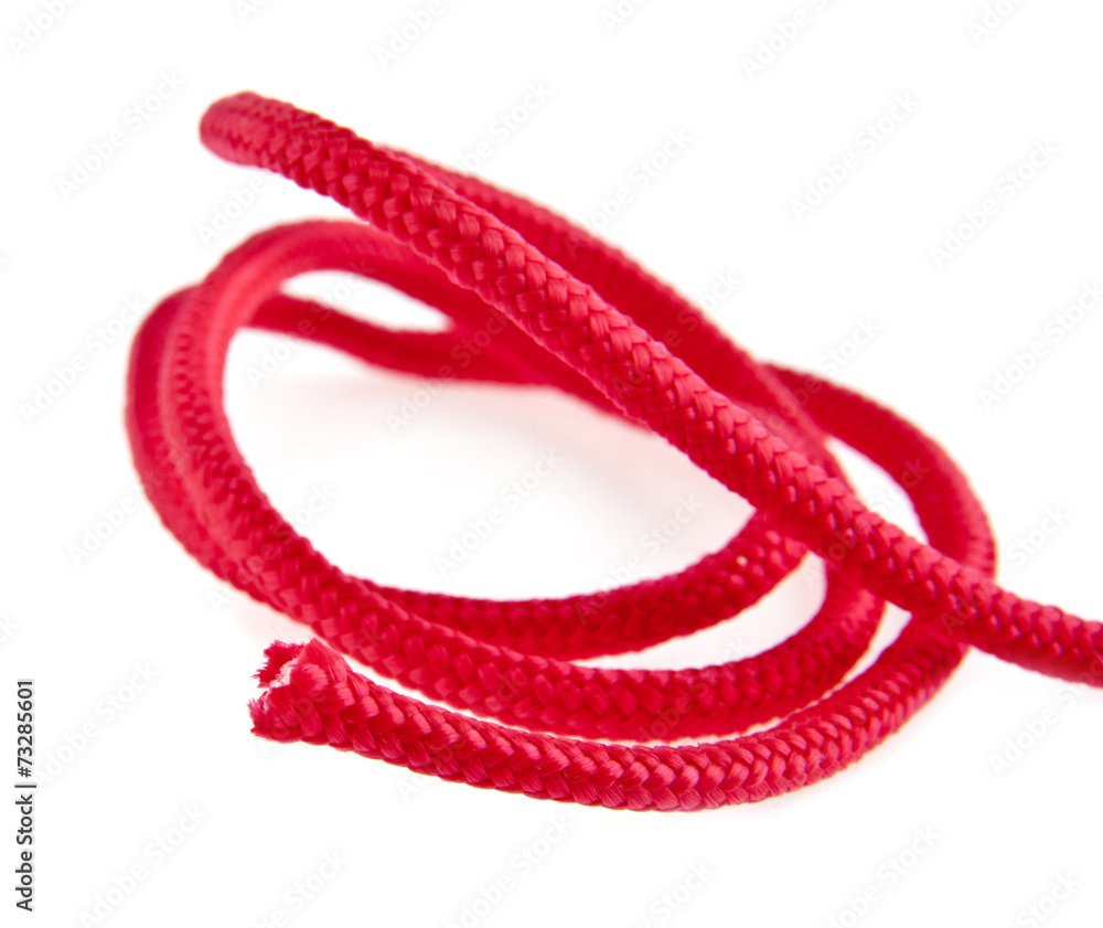 red rope Stock Photo | Adobe Stock
