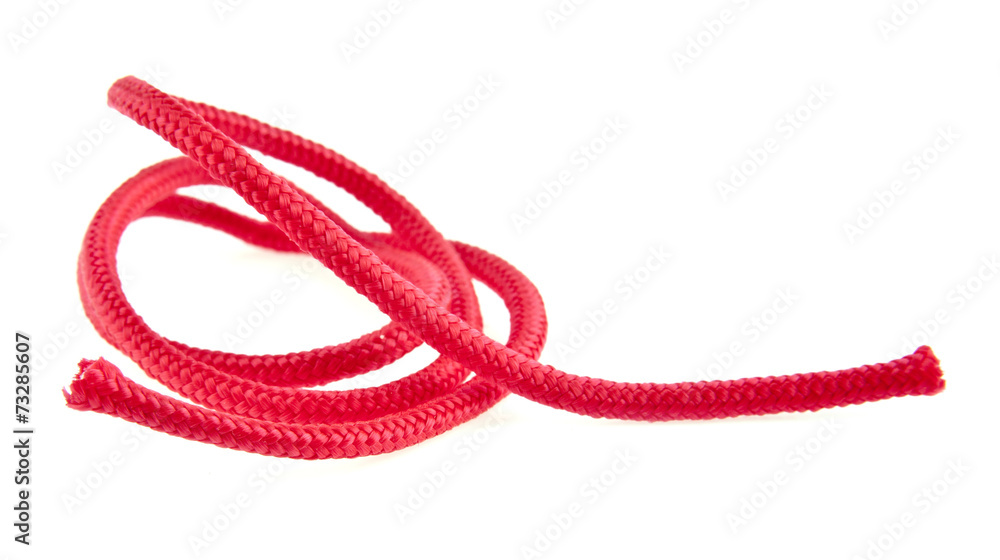 red rope Stock Photo | Adobe Stock