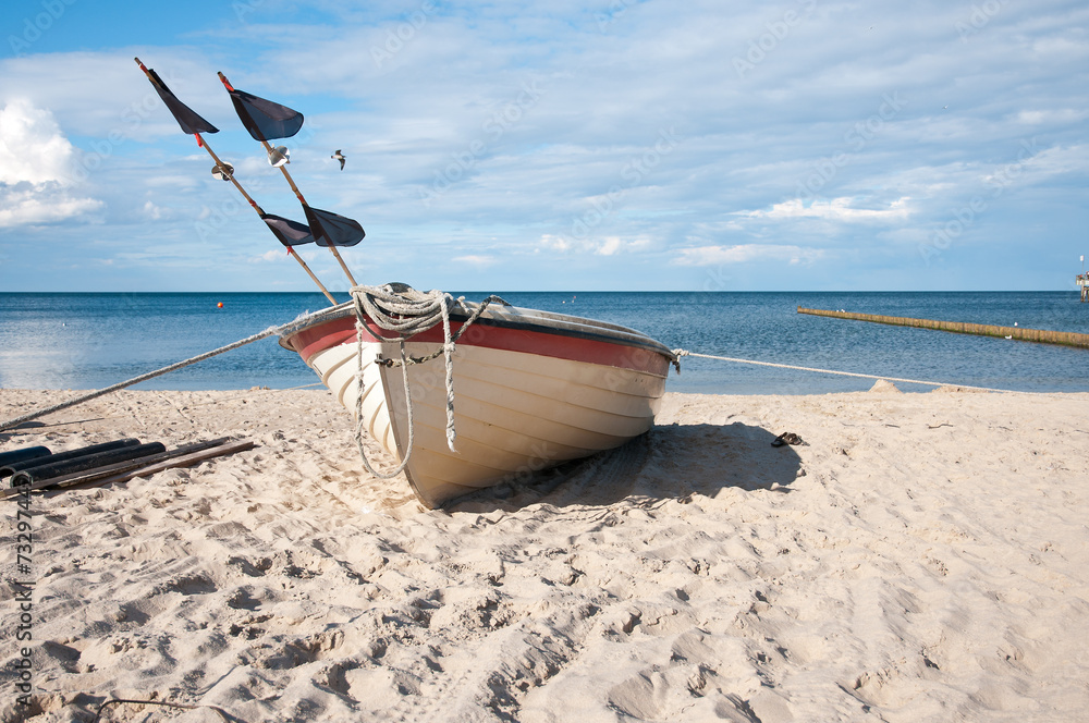 Fischerboot Koserow Usedom Stock-Foto | Adobe Stock