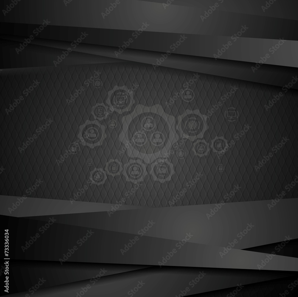 Black stripes teamwork concept background Stock Vector | Adobe Stock
