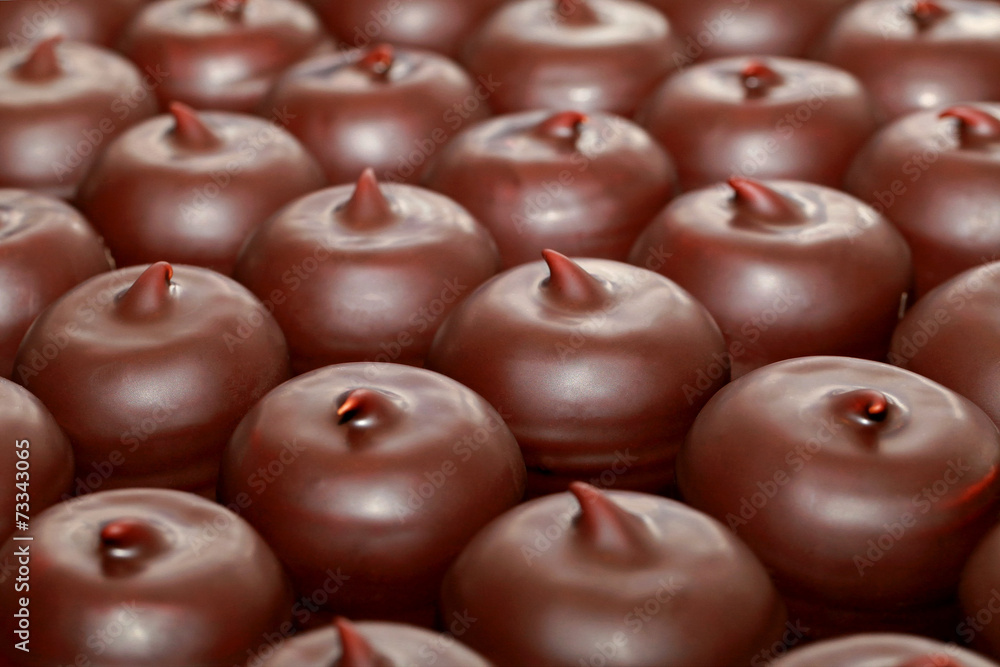 Schokokuss Stock-Foto | Adobe Stock