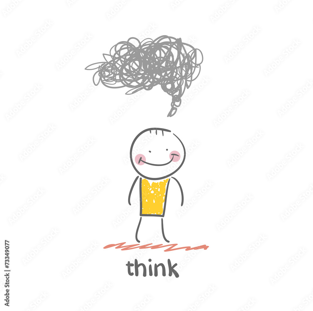 think Stock Vector | Adobe Stock