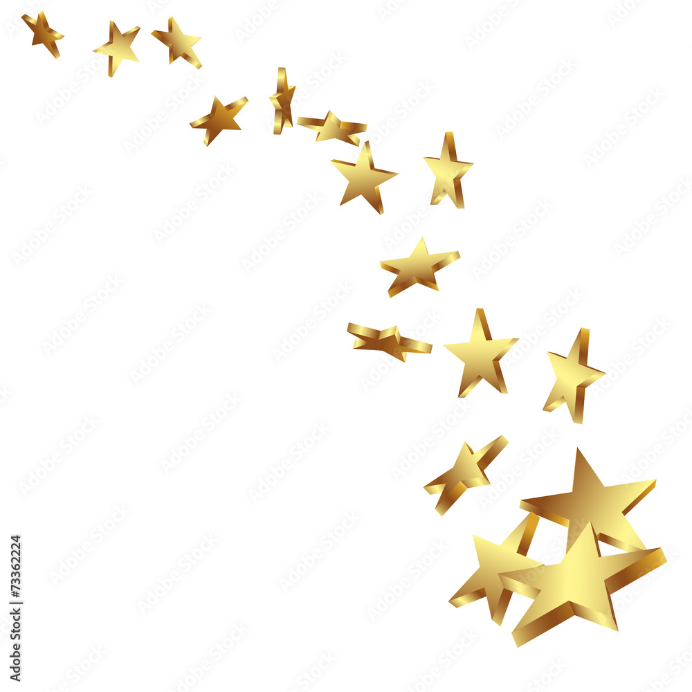 Sterne, Goldsterne, goldene Sterne, Sternschnuppe, golden, Star Stock ...