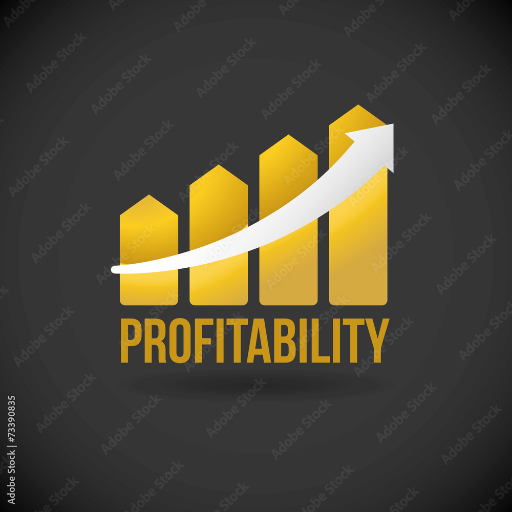 profit design Stock Vector | Adobe Stock