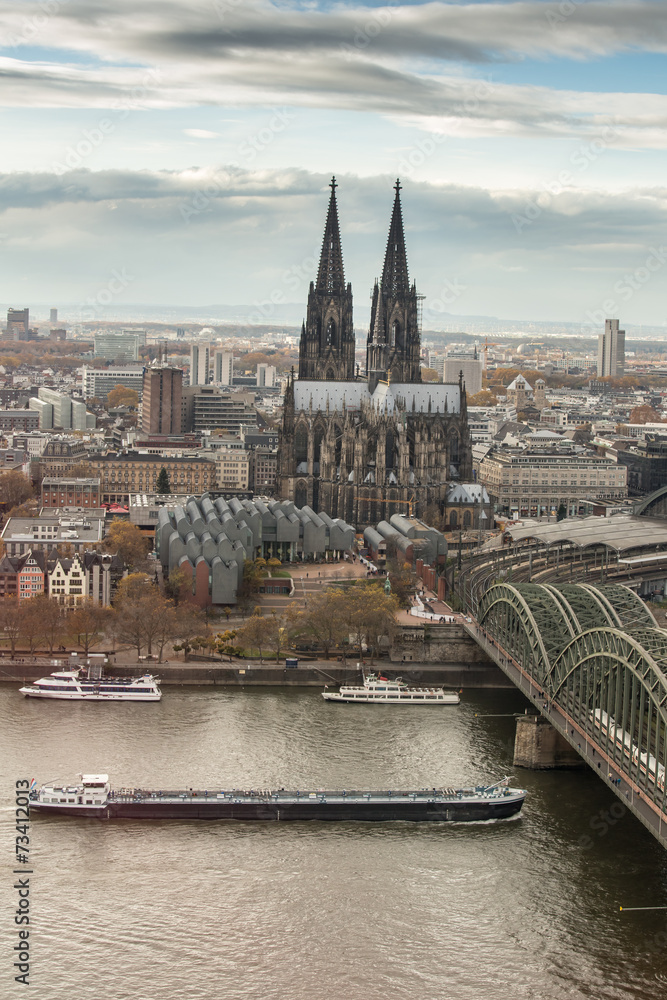 cologne cityscape Stock Photo | Adobe Stock