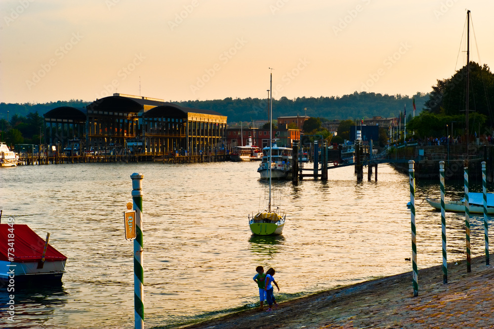 Arona, Piemonte Stock Photo | Adobe Stock